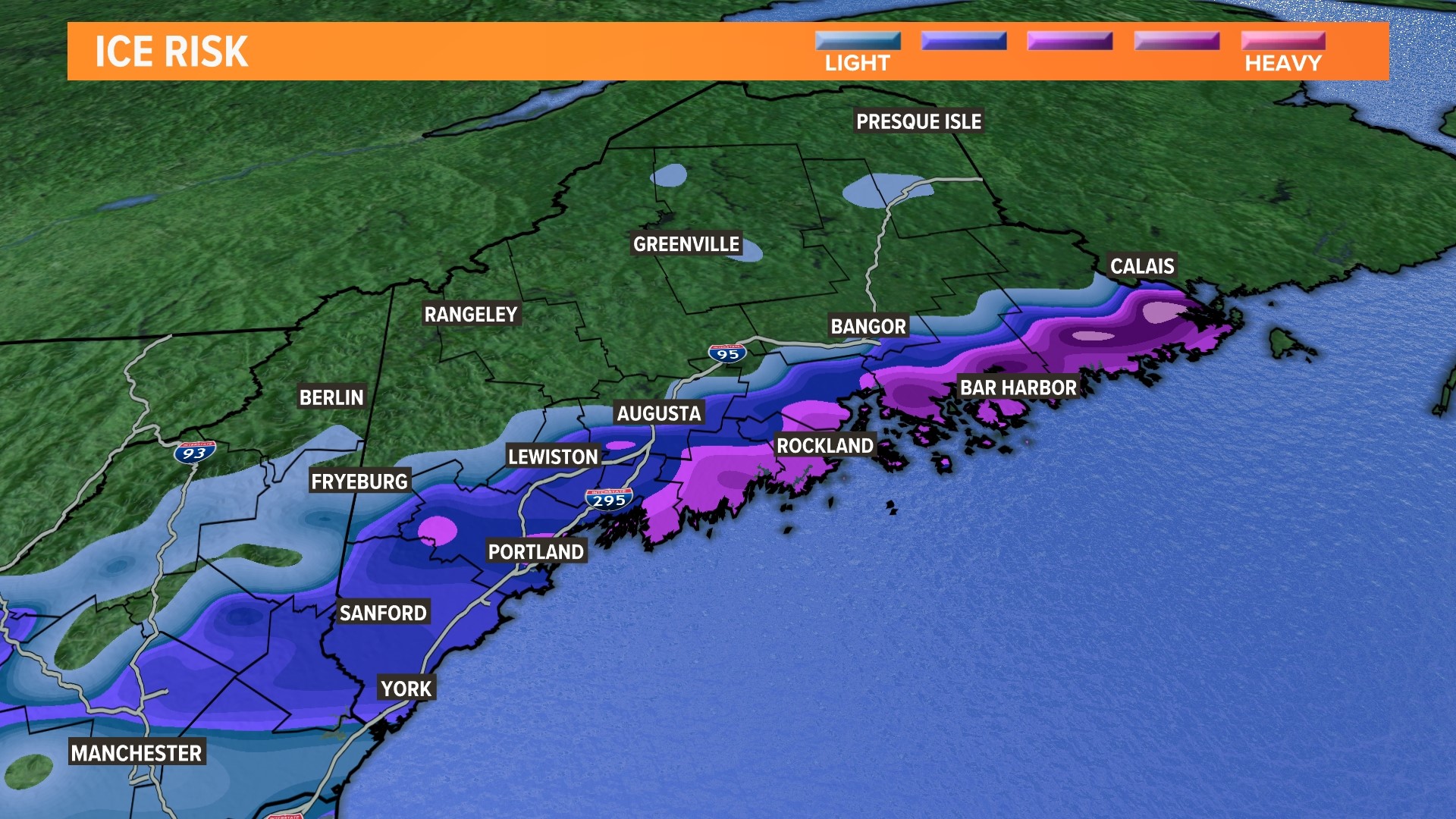 Another impactful winter storm Thursday night & Friday for Maine ...