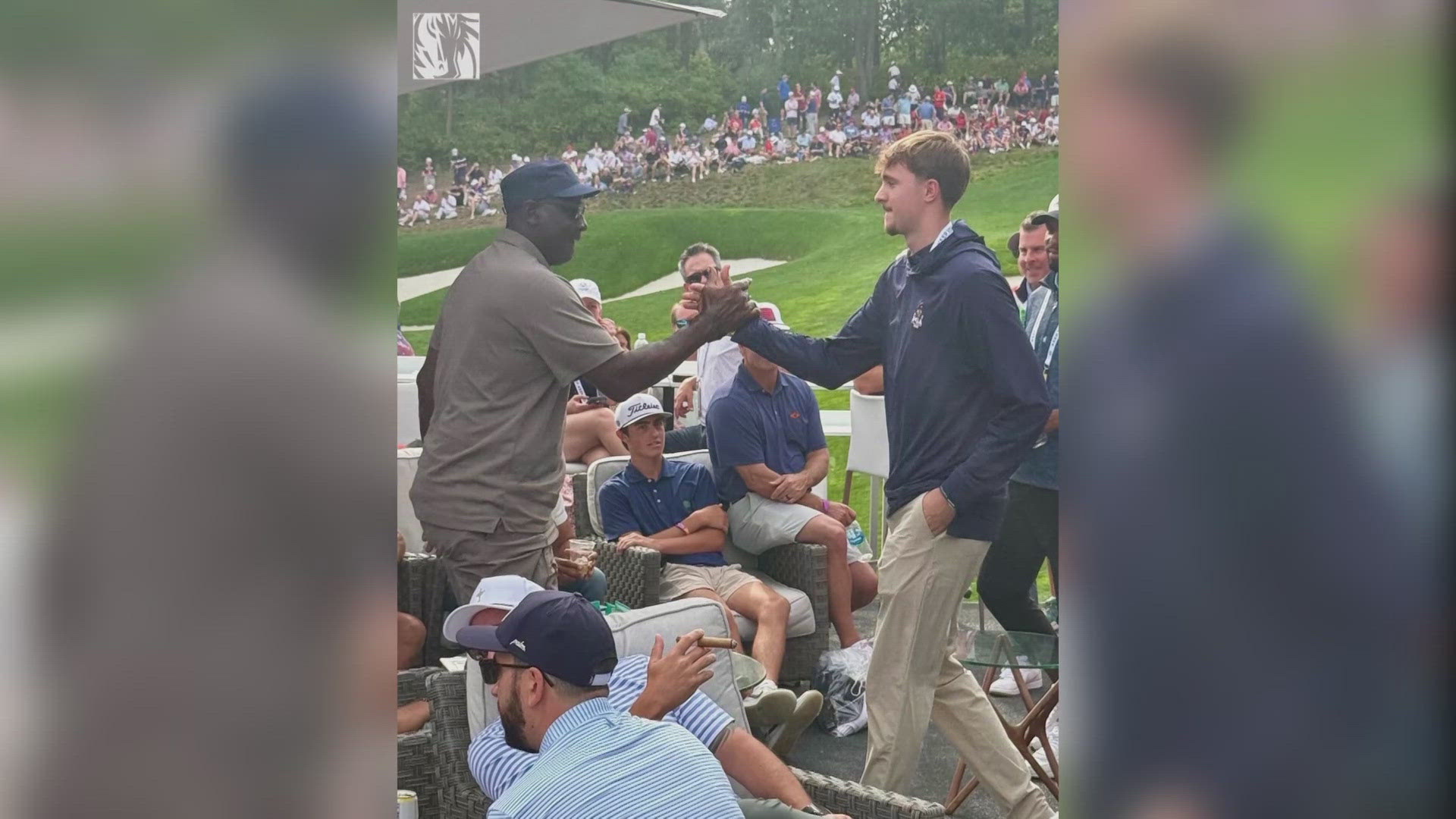 Cooper Flagg meets Michael Jordan at Ryder Cup | newscentermaine.com