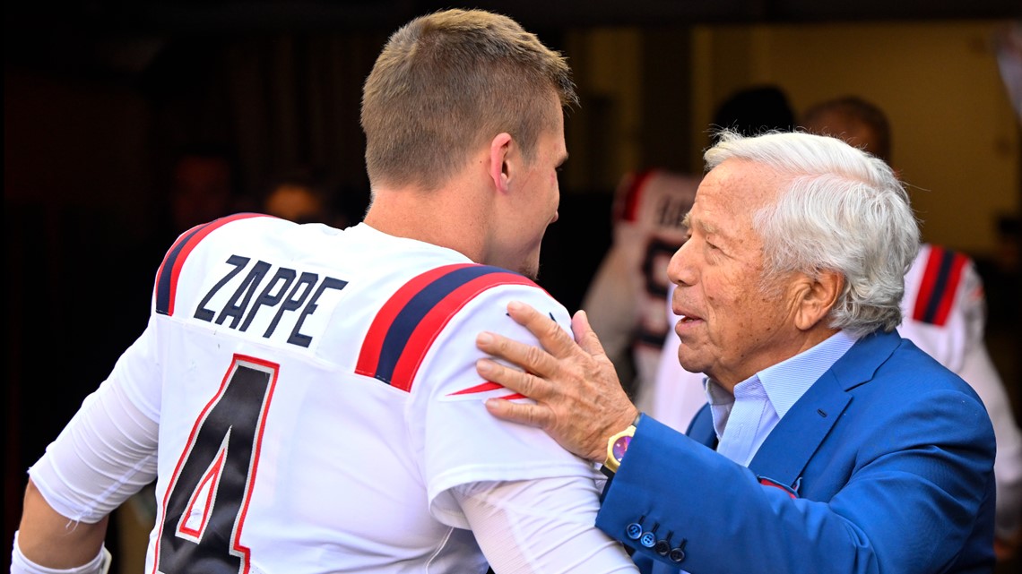 QB Zappe's star grows brighter as Patriots get back to .500 ...