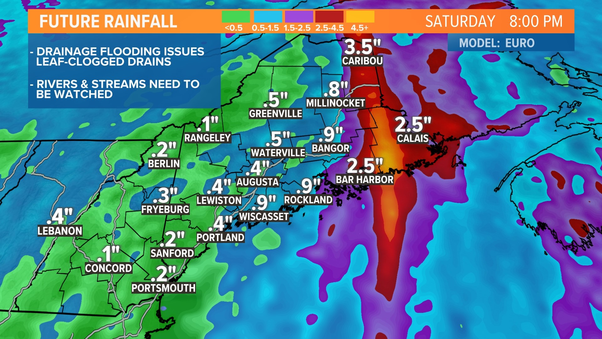 More flooding rain possible in Maine | newscentermaine.com