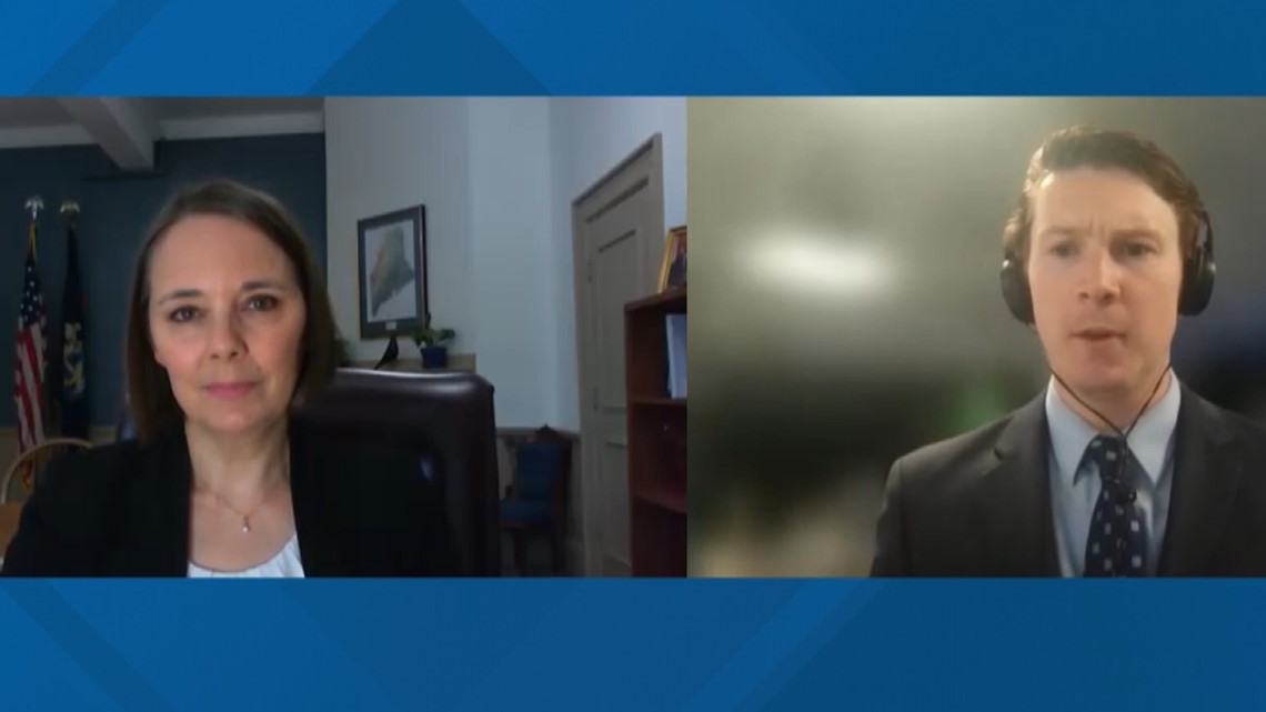 Maine Secretary of State Shenna Bellows on Trump ballot ruling ...