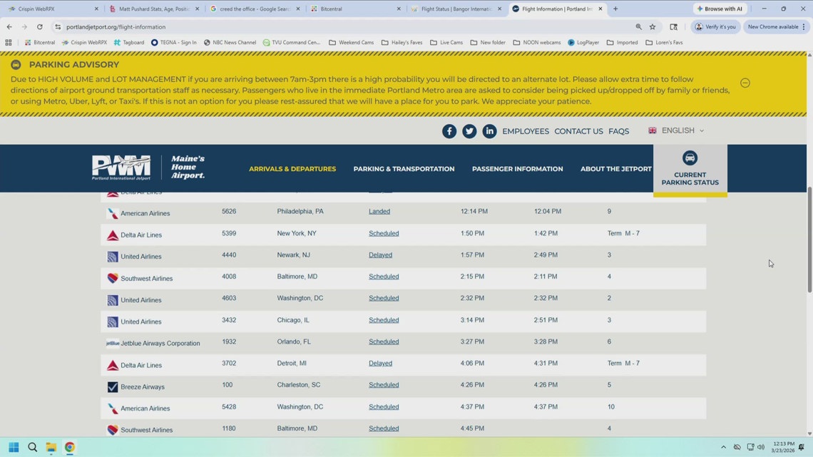 LaGuardia crash likely to impact flights at Portland Jetport and Bangor ...