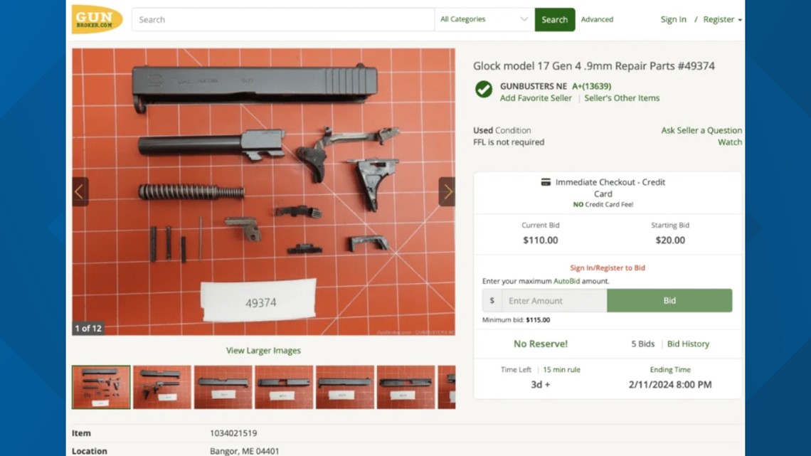 Firearms sent to be destroyed resold as gun part kits | newscentermaine.com