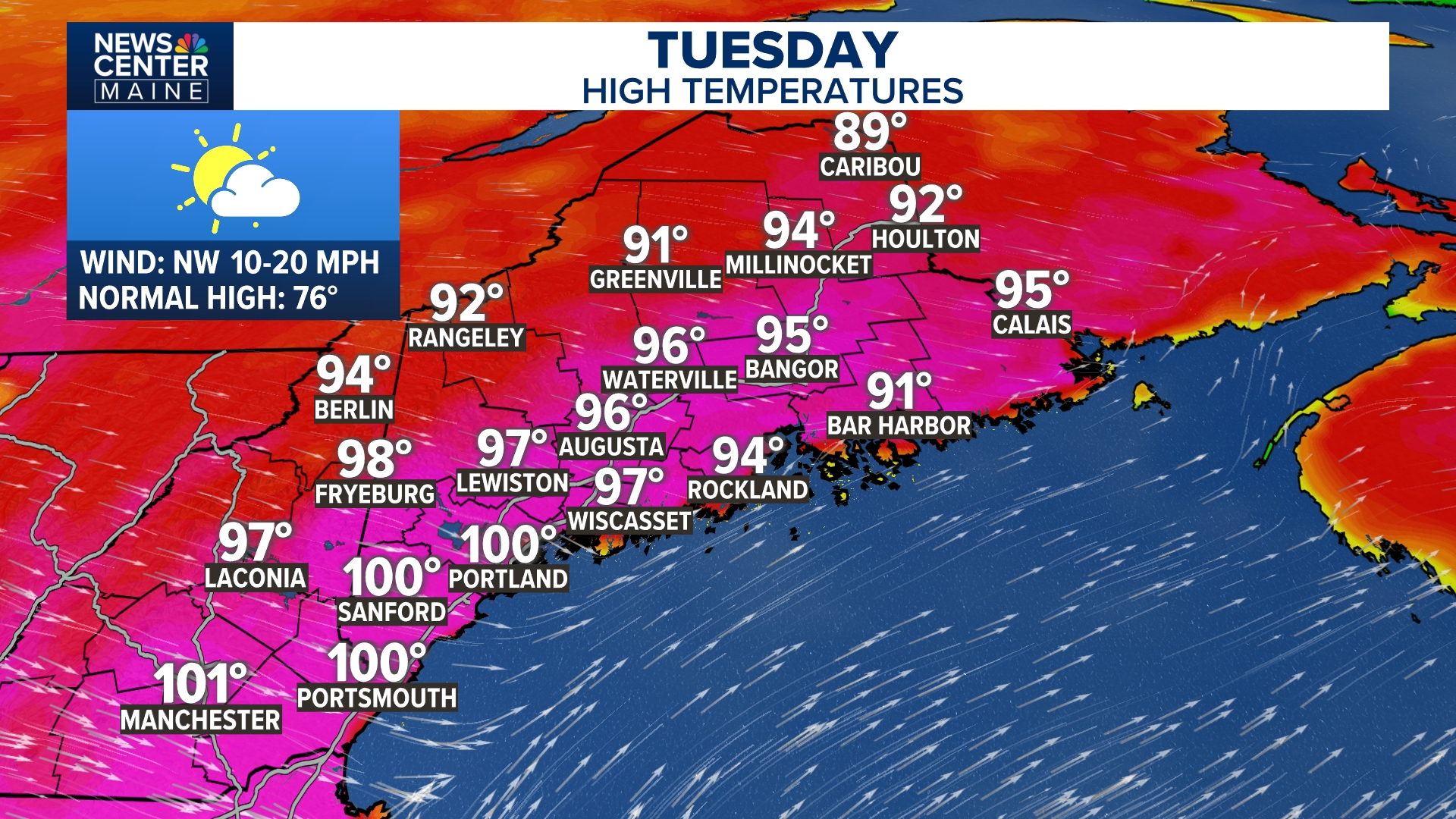 Oppressive Heat & Humidity on the Way for Maine | newscentermaine.com