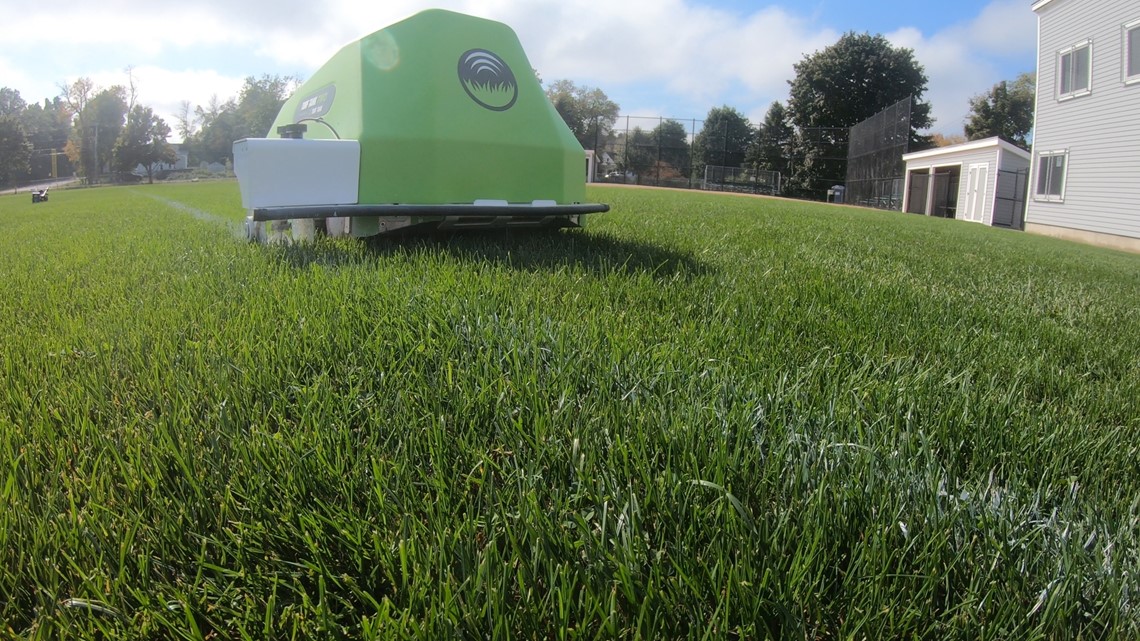 Turf Tank paints pretty 'picture' on sports fields across Maine ...