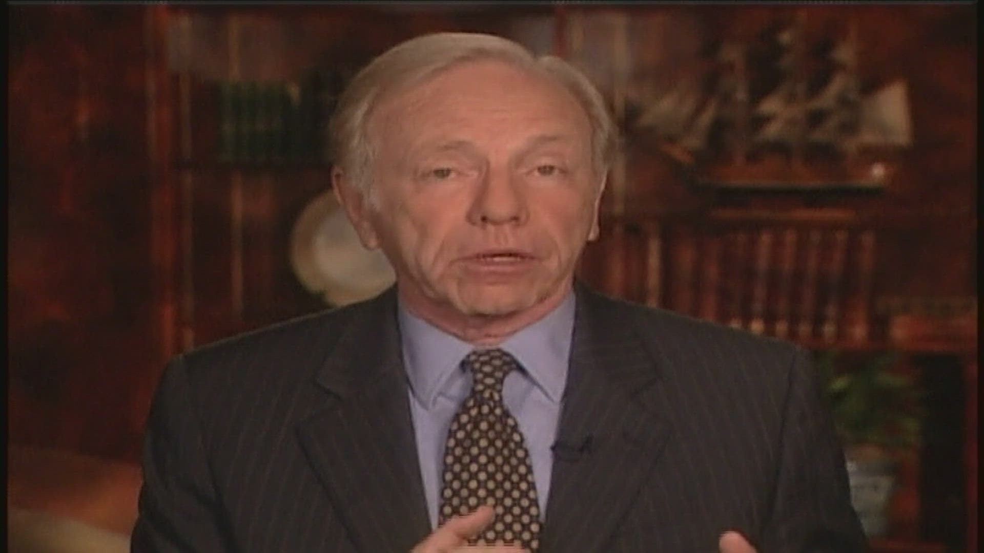 Former Sen. Joseph Lieberman dead at 82 | newscentermaine.com
