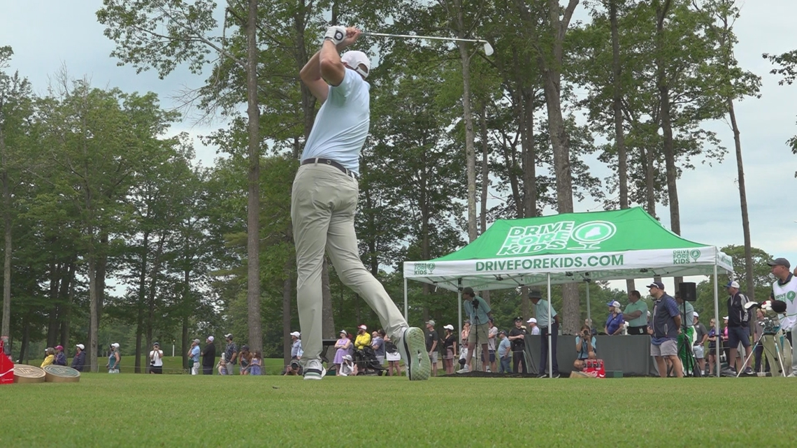 Drive Fore Kids: Celebrity golf tournament wraps up with big swings ...