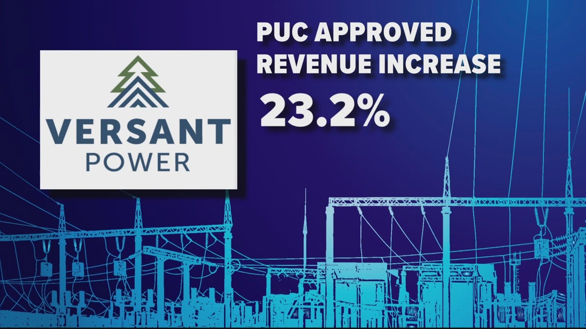 Versant Power customers to soon see increase in electric bills ...