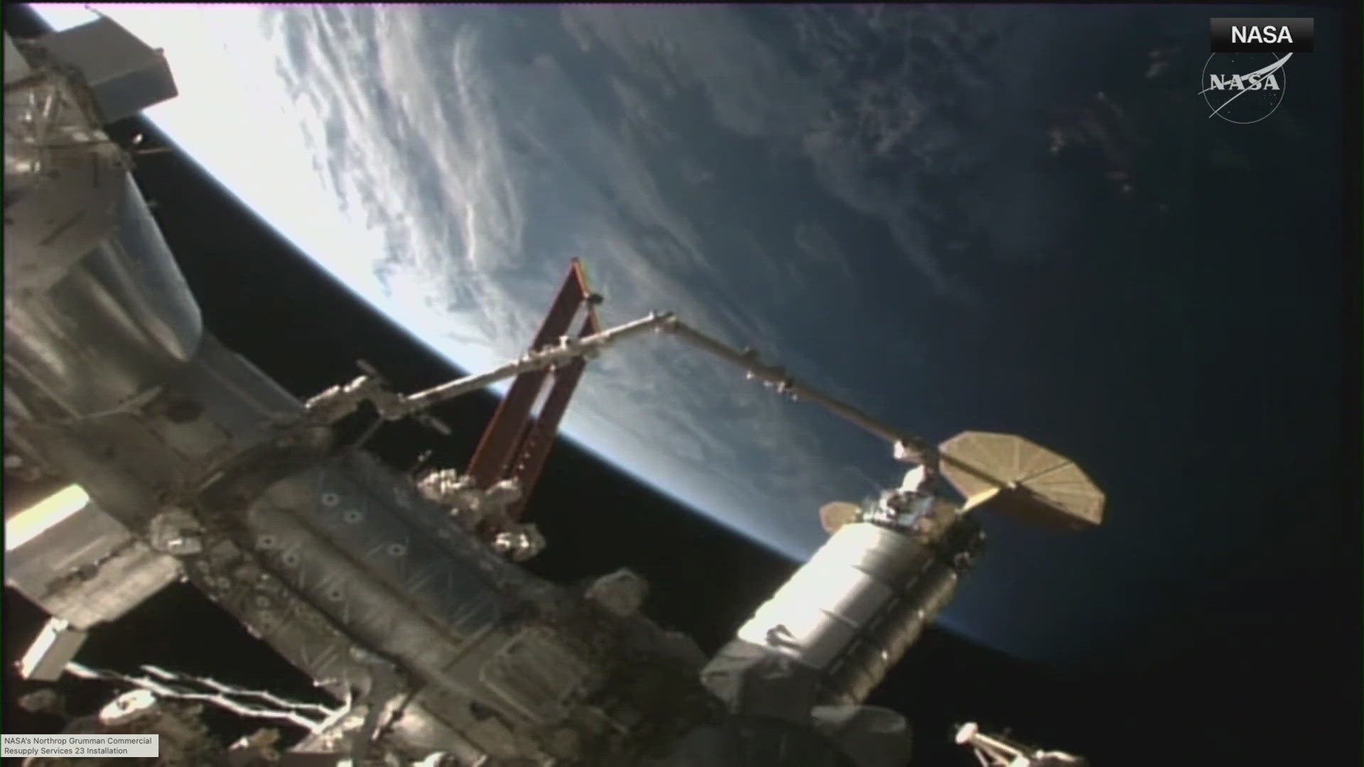 Watch: International Space Station's robotic arm catches resupply craft ...