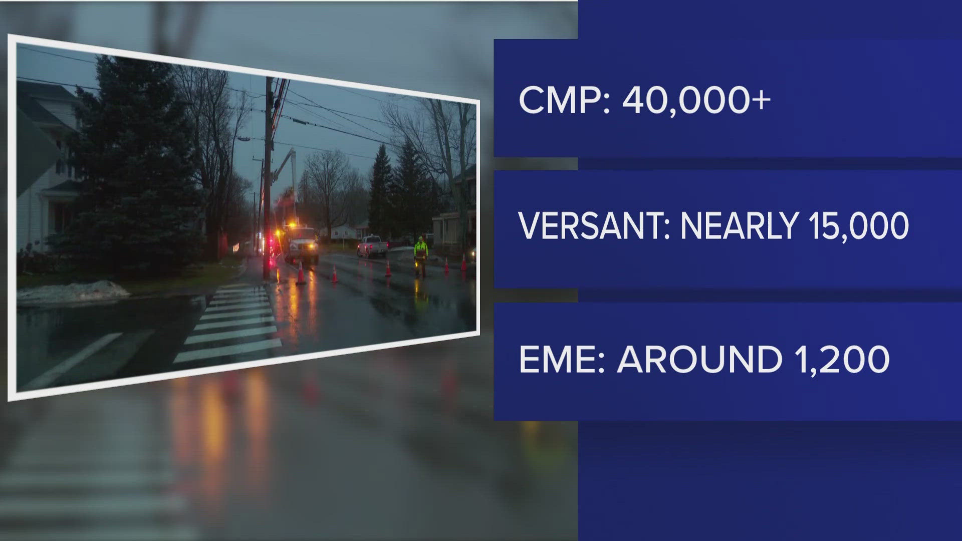 Maine power outage update 4:30 p.m. | newscentermaine.com