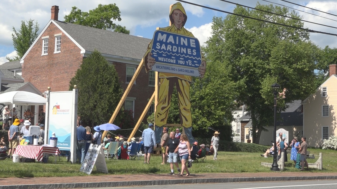 Big Jim returns: Restored sardine icon celebrated in Searsport ...
