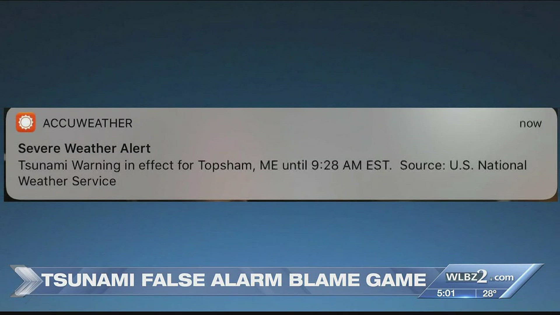 False tsunami warning spreads fear in Maine | newscentermaine.com