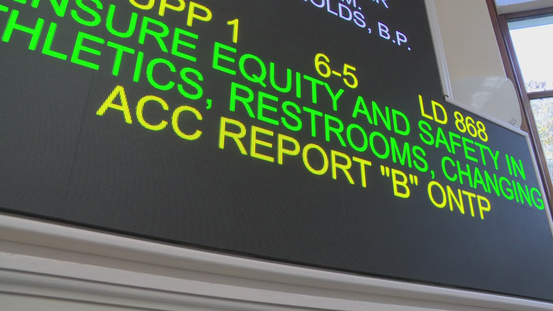 Maine House advances bill to ban transgender athletes from girls ...