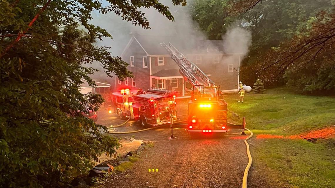 Alfred fire likely caused by lightning, official say | newscentermaine.com