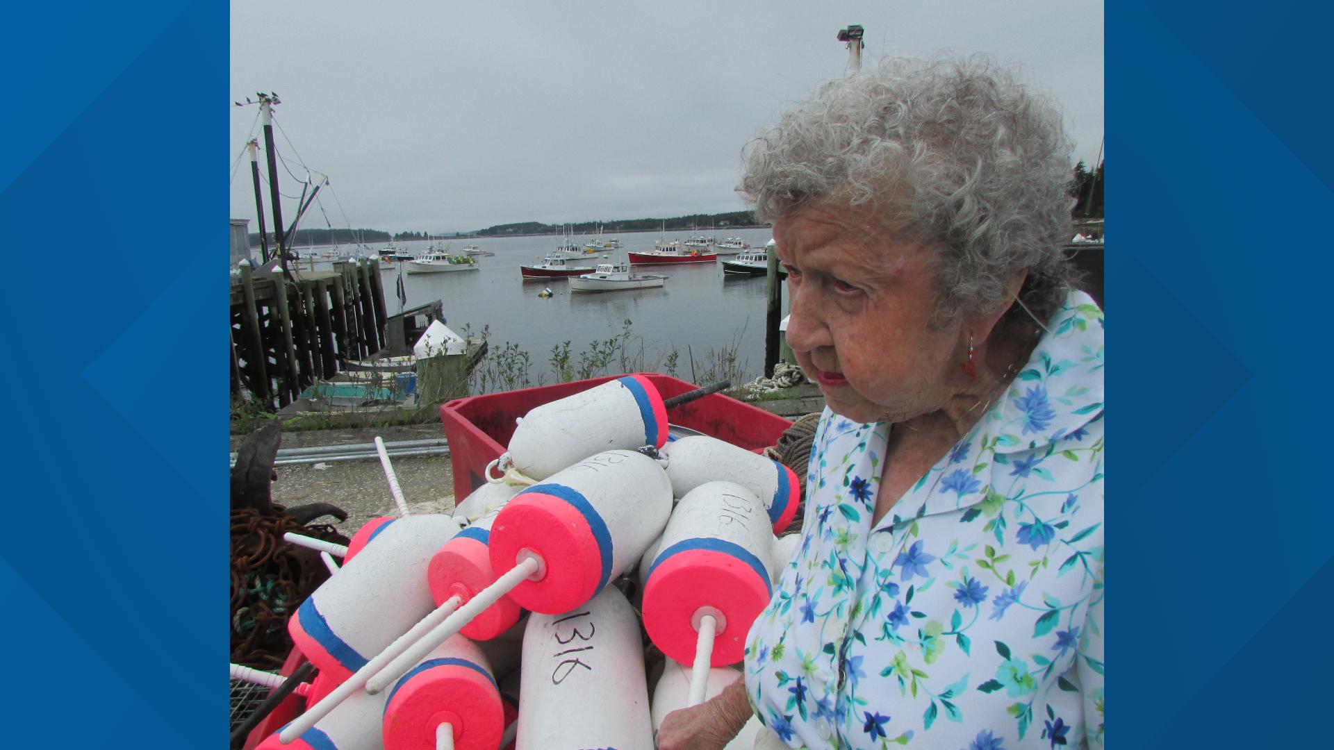 Maine 'Lobster Lady' Virginia Oliver turns 104 | newscentermaine.com