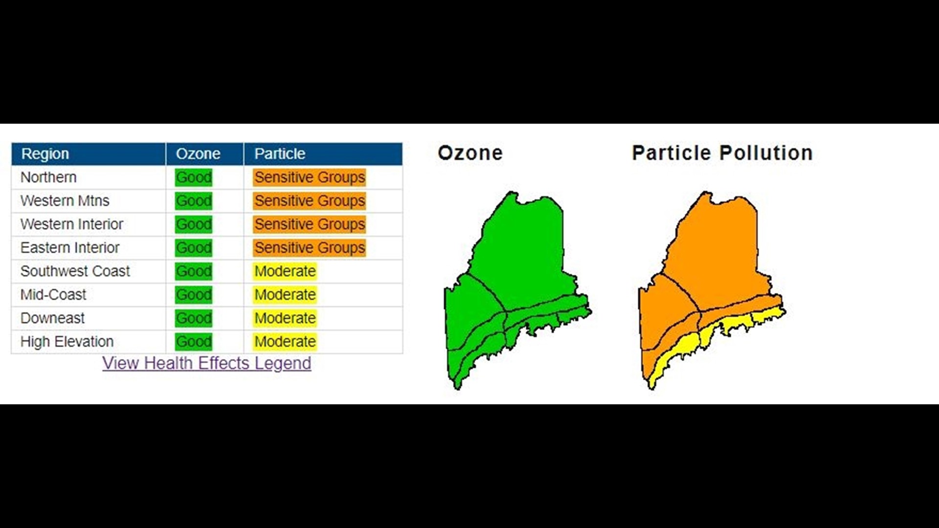 Air Quality Alert issued for Maine on Sunday as officials expect ...