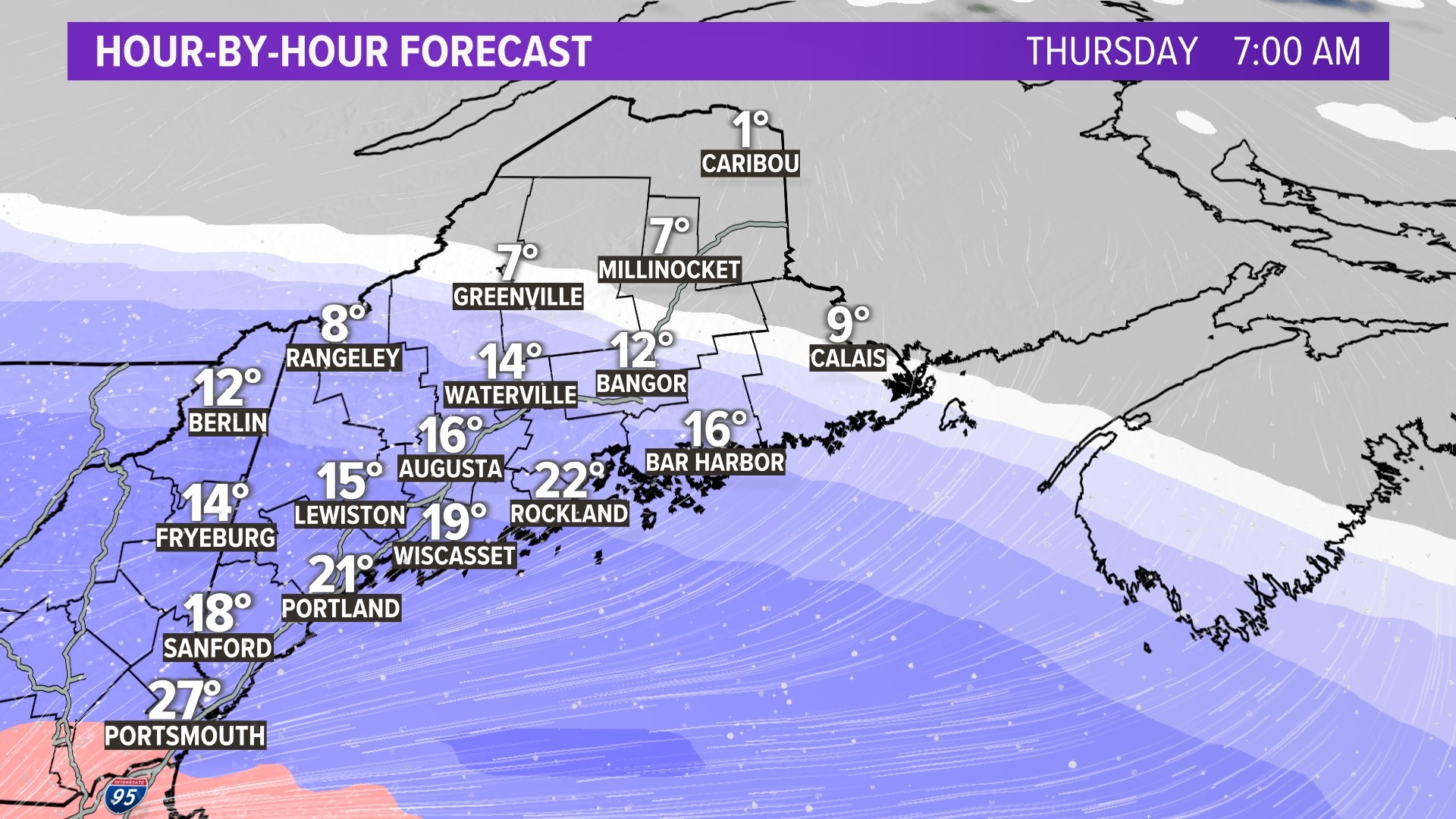 Maine weather forecast: Storm to bring snow Wednesday to Friday ...