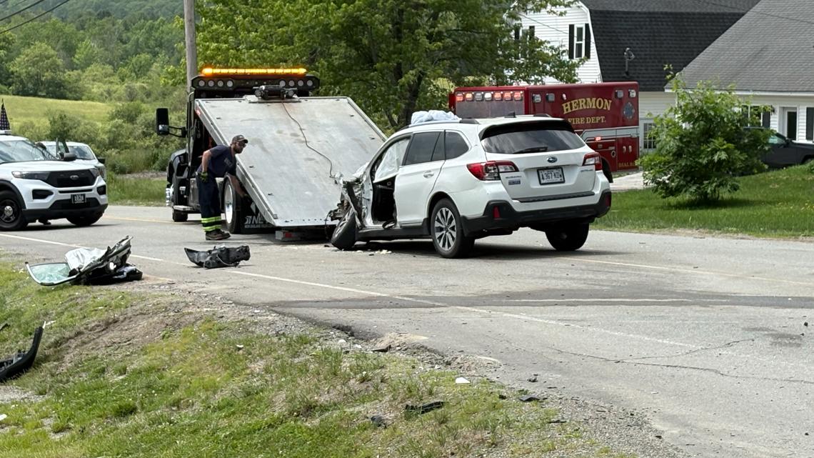 Penobscot County Sheriff's Office responds to crash at intersection in ...