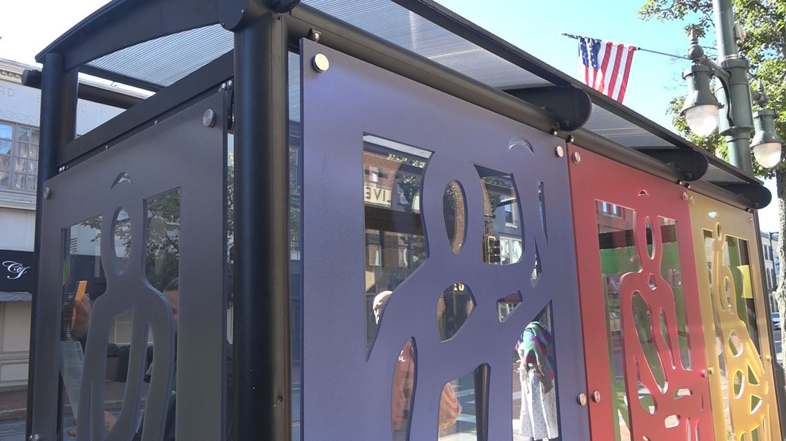 New creative bus stops in Portland hope to promote diversity ...