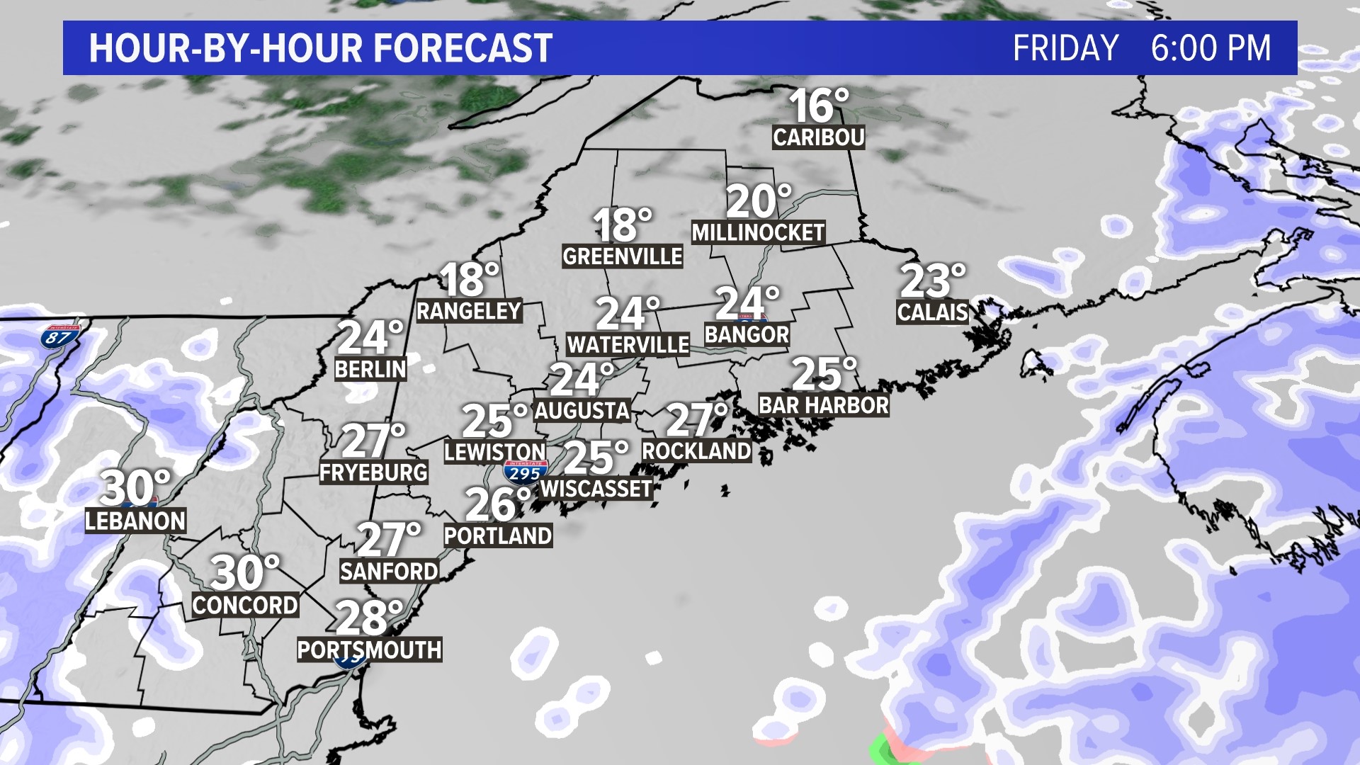 Maine weather forecast: Snow total predictions and timeline ...
