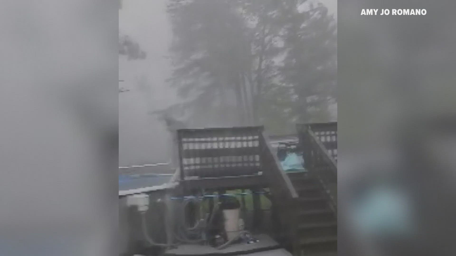 Check out this wild windstorm that ripped through Sabattus ...