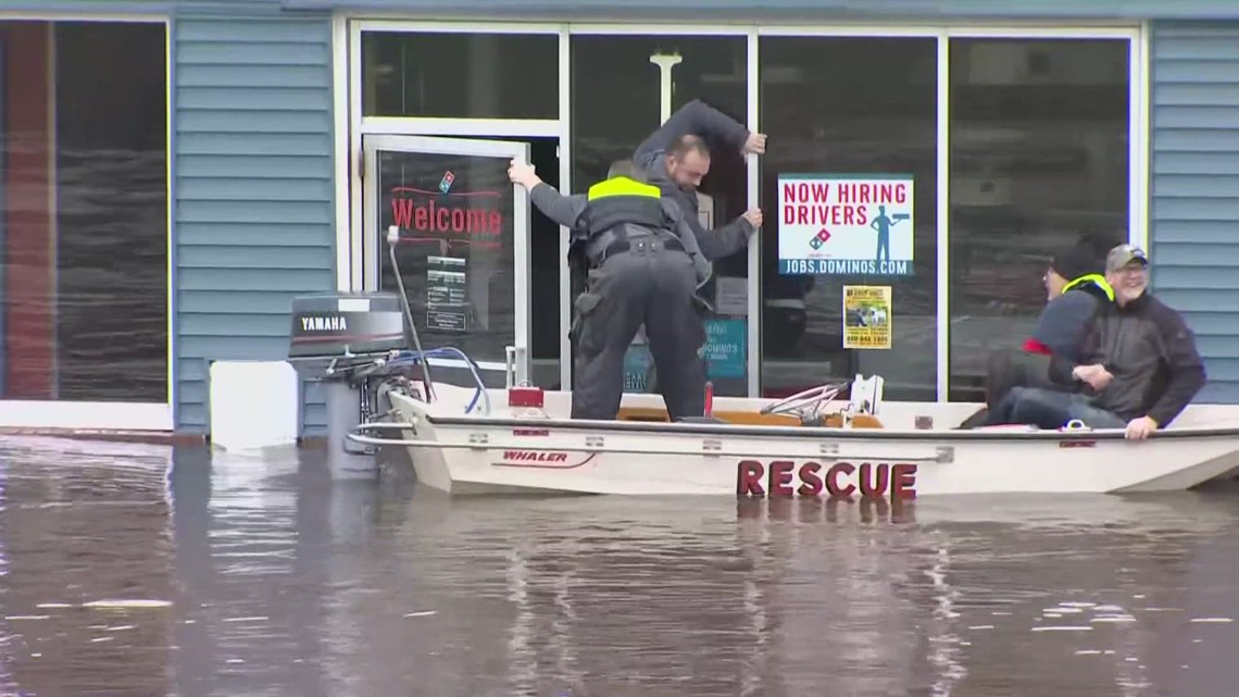 Flooding a serious issue along Yantic River in Connecticut ...