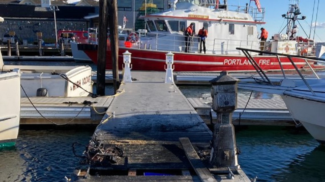Portland crews respond to morning fire on pier | newscentermaine.com