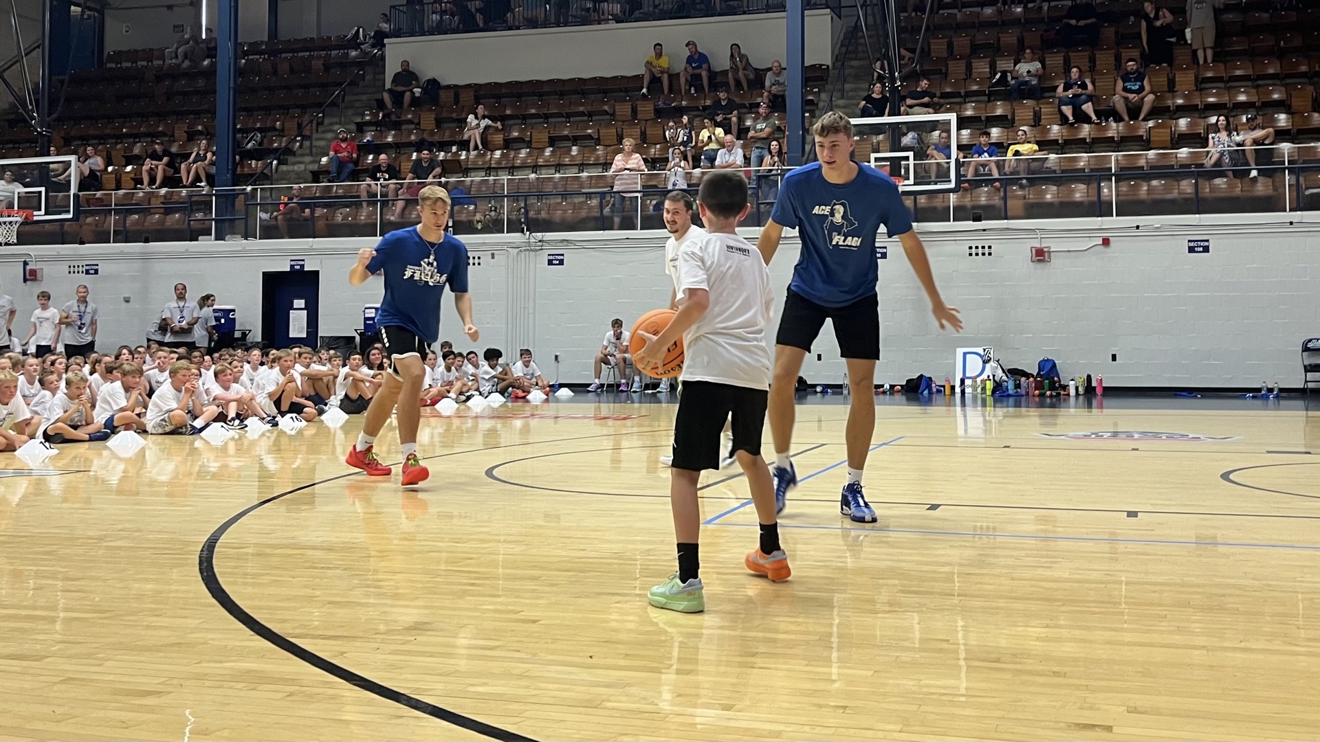 Cooper and Ace Flagg return to Maine for kids' basketball camp ...