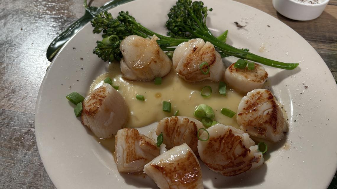 A one-pan scallop recipe using fresh Maine scallops | newscentermaine.com