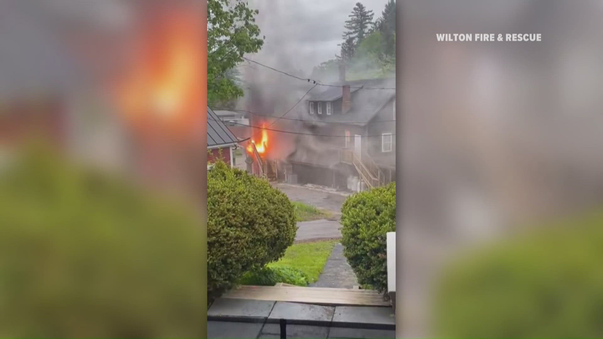 Wilton business catches fire Sunday | newscentermaine.com