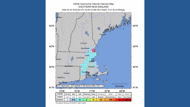 Meteor likely causes loud boom heard across New England ...