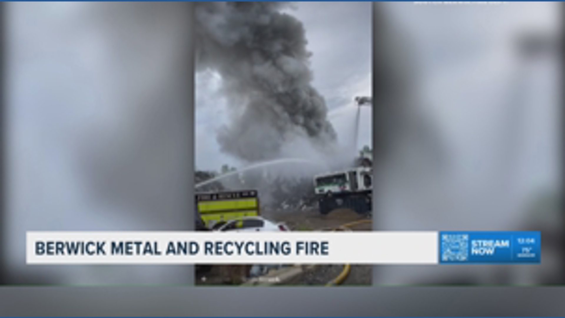 Crews contain scrap metal fire in Berwick | newscentermaine.com