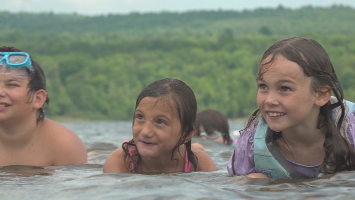 Dexter beach revitalized with dock, swim lessons and playground ...