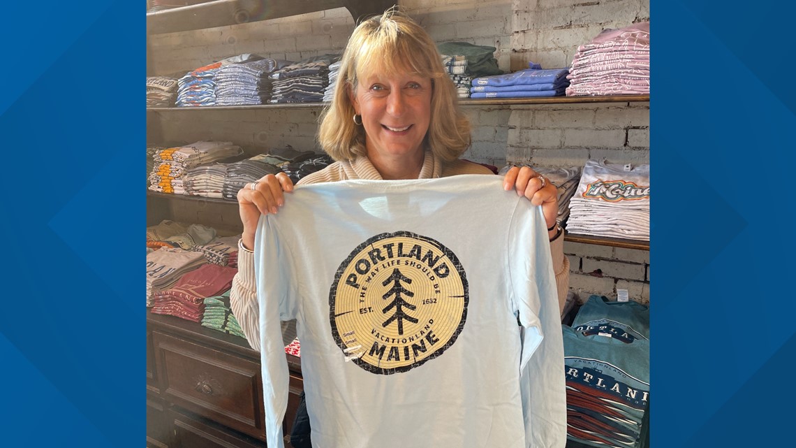 She was born with the name Portland, but hadn't been to Portland ...