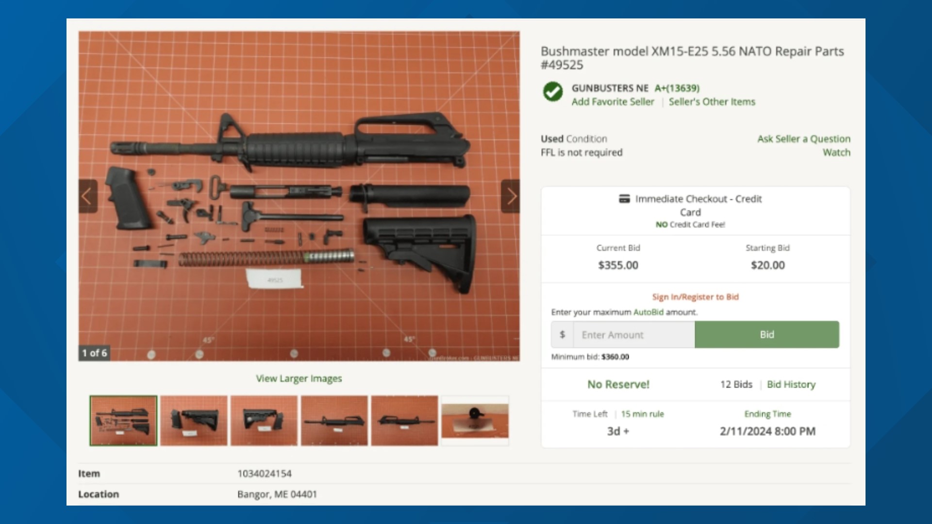 Firearms sent to be destroyed resold as gun part kits | newscentermaine.com