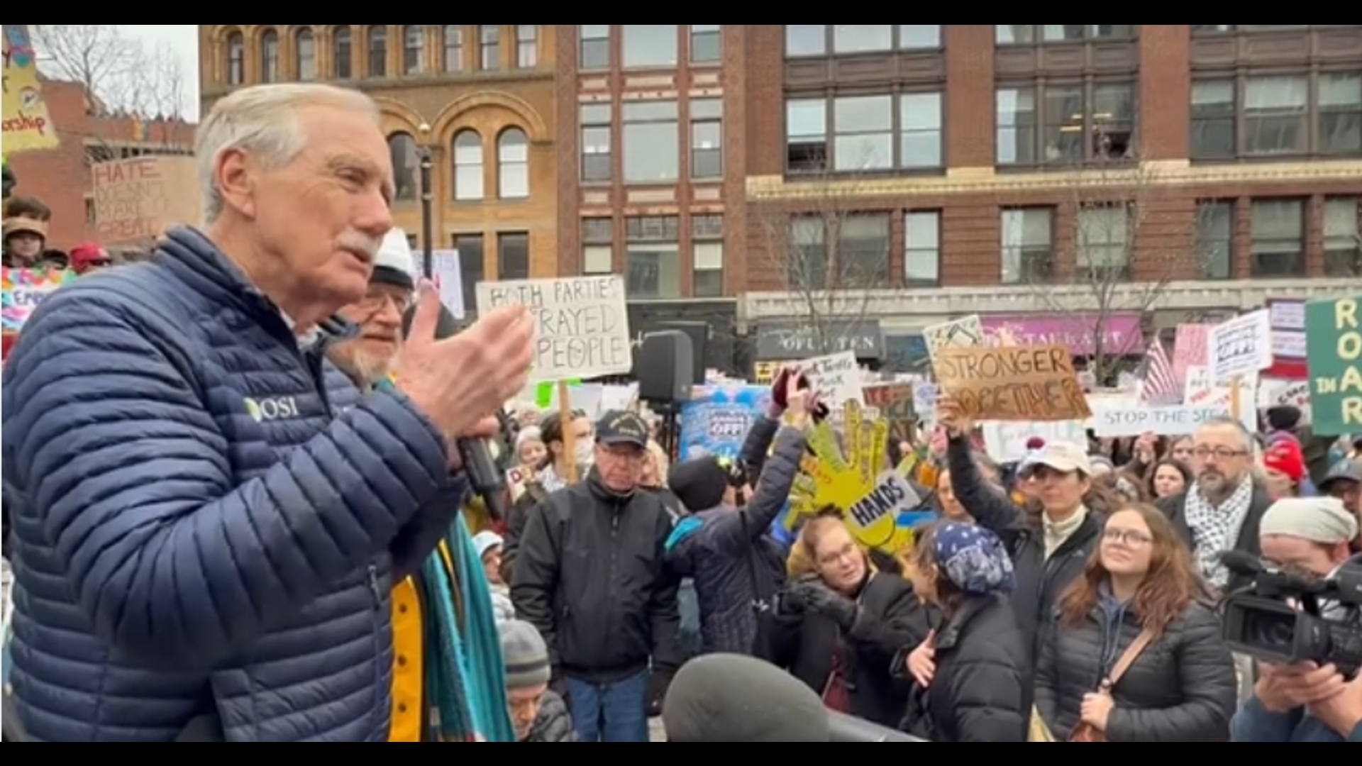 Hands Off: Maine protests target Trump and Musk amid nationwide rallies ...