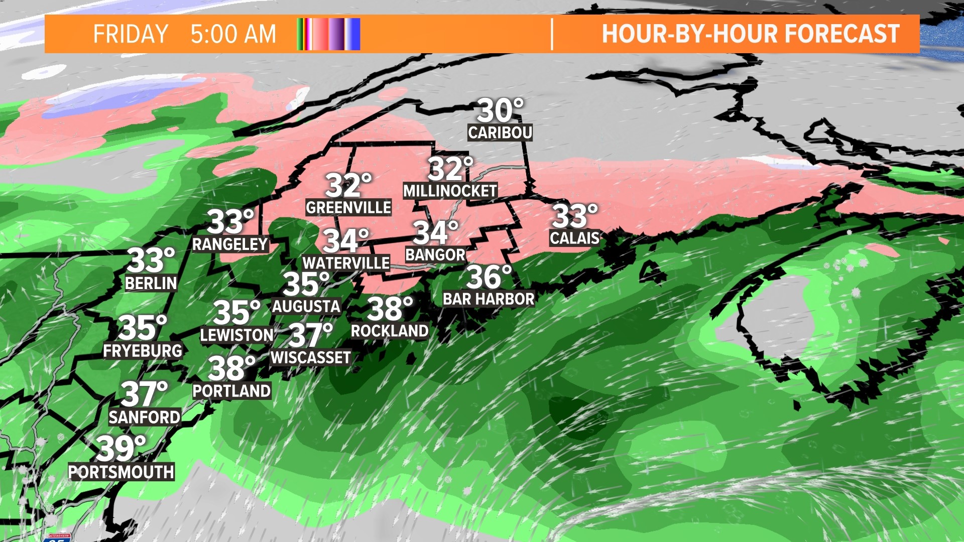Maine weather forecast: Rain, snow, and ice ahead of New Year's ...