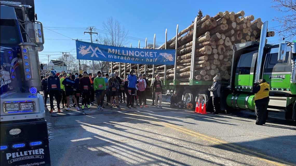 Hundreds of people flock to Millinocket for the Marathon and Half ...