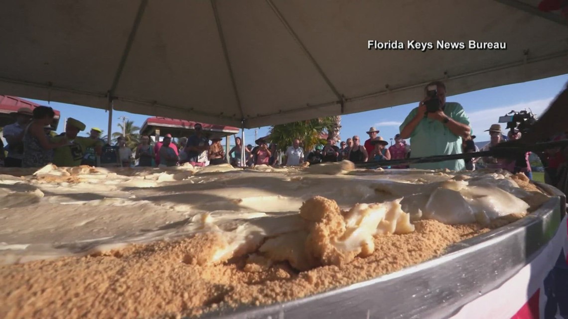 Florida Keys celebrate 200th birthday with giant key lime pie ...
