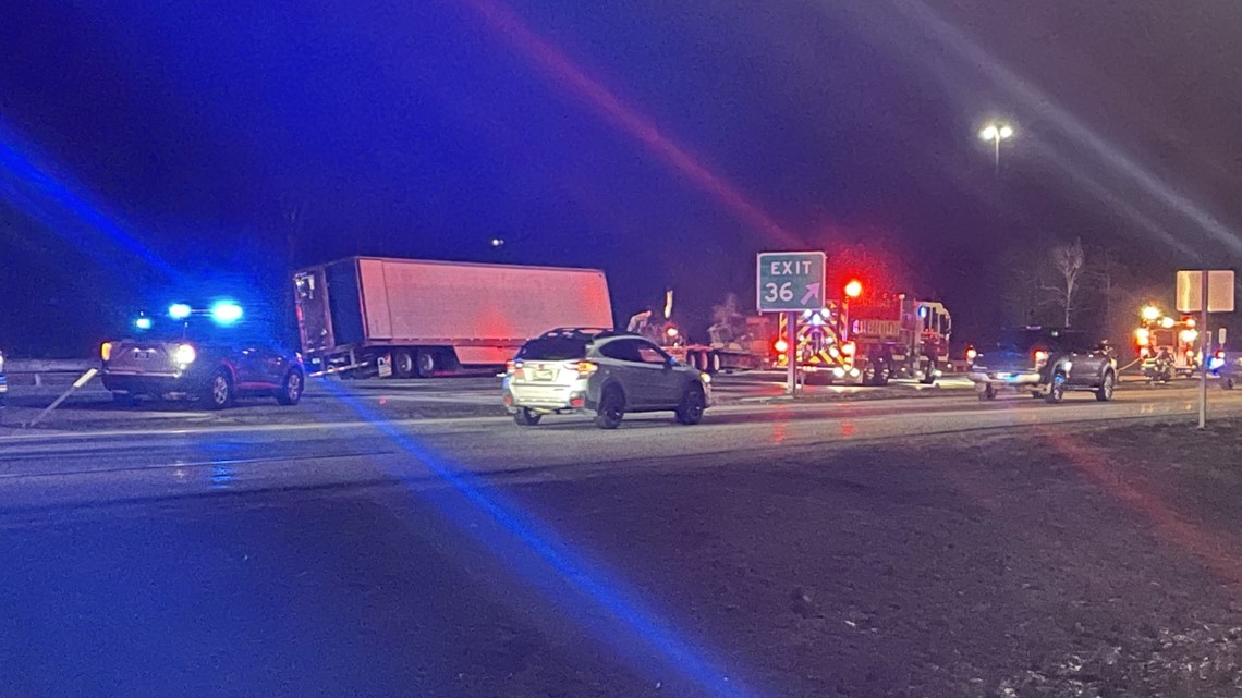 Crews respond to Saco crash involving two tractor-trailers | newscentermaine.com