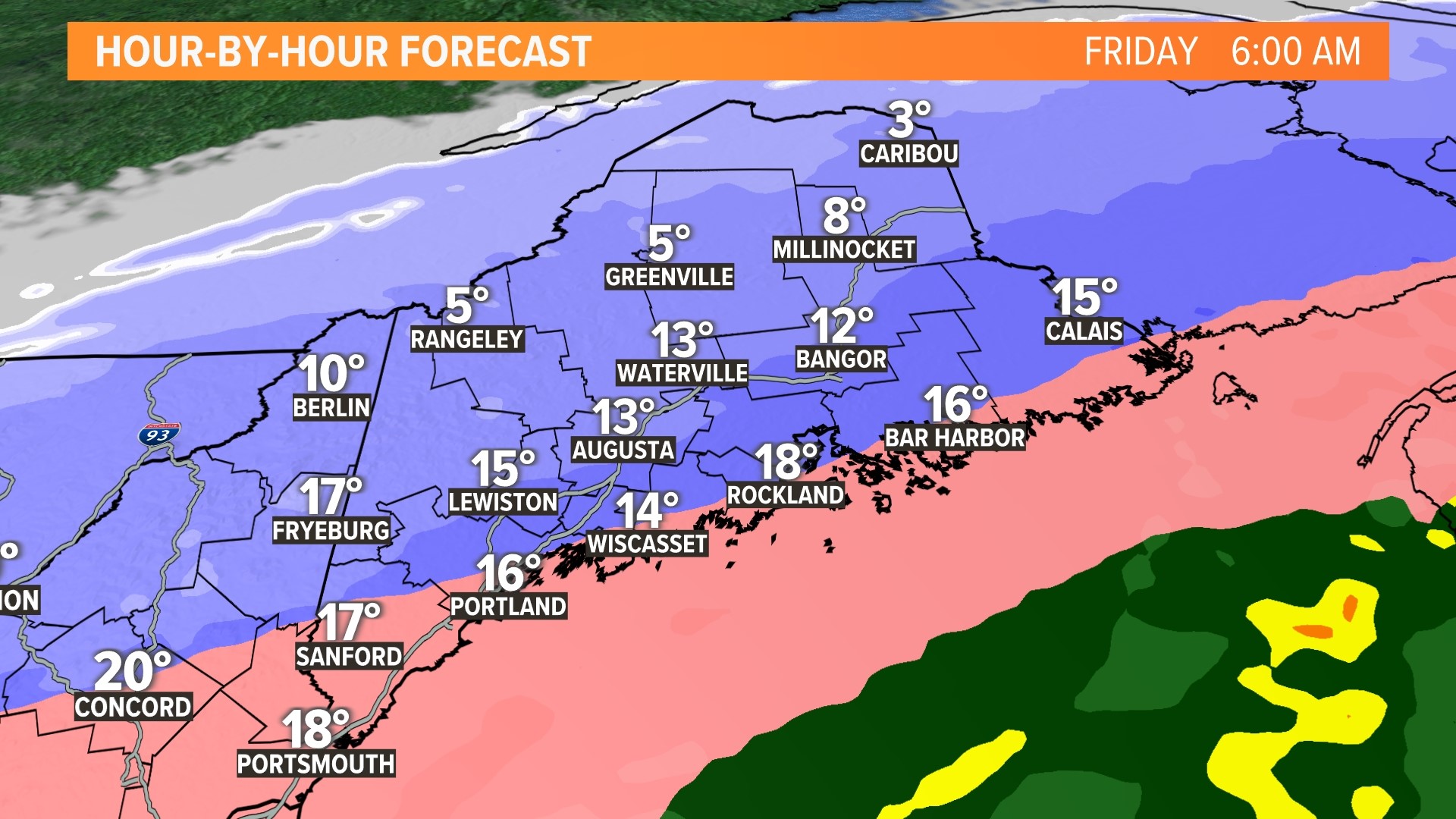 Another impactful winter storm Thursday night & Friday for Maine ...