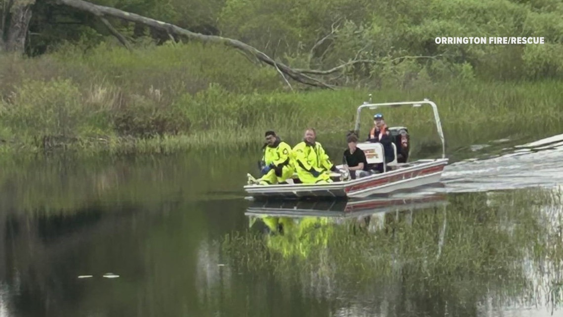 Two boaters rescued after falling out of canoe in Orrington ...