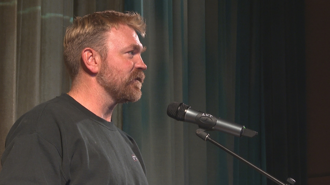 Graham Platner addresses recent controversies at town hall ...