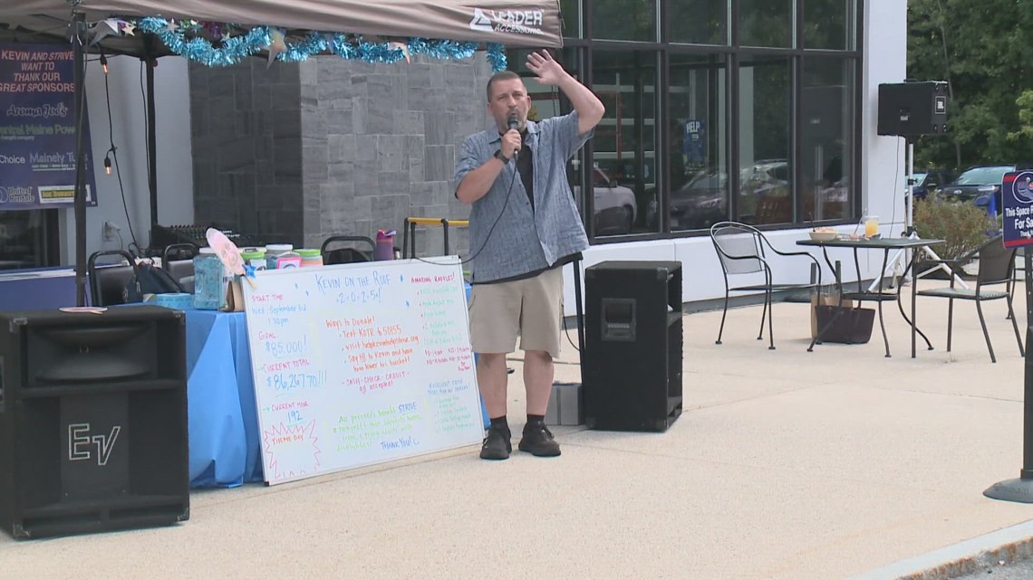 Kevin on the Roof is now Kevin off the roof after fundraising goal met ...