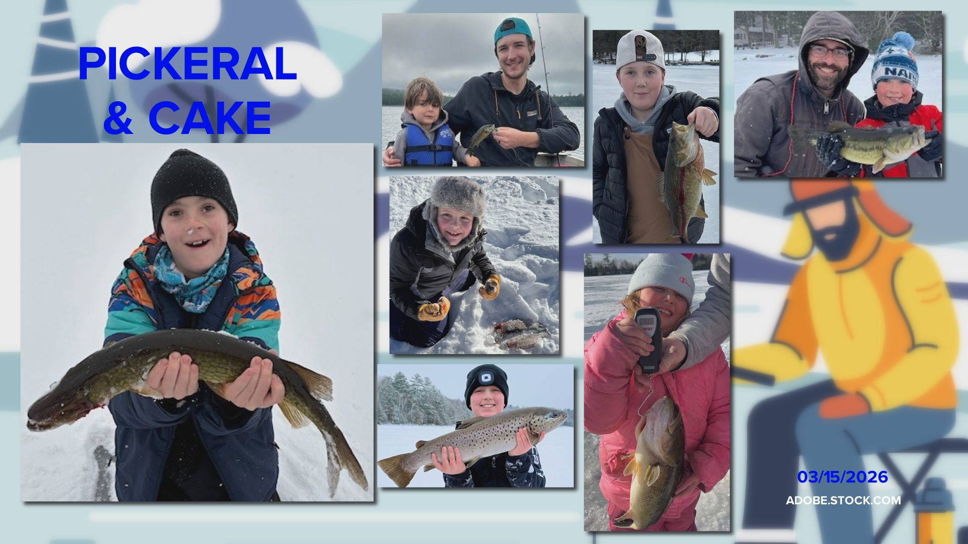 Big Ol' Fish: Pickerel and Cake | newscentermaine.com