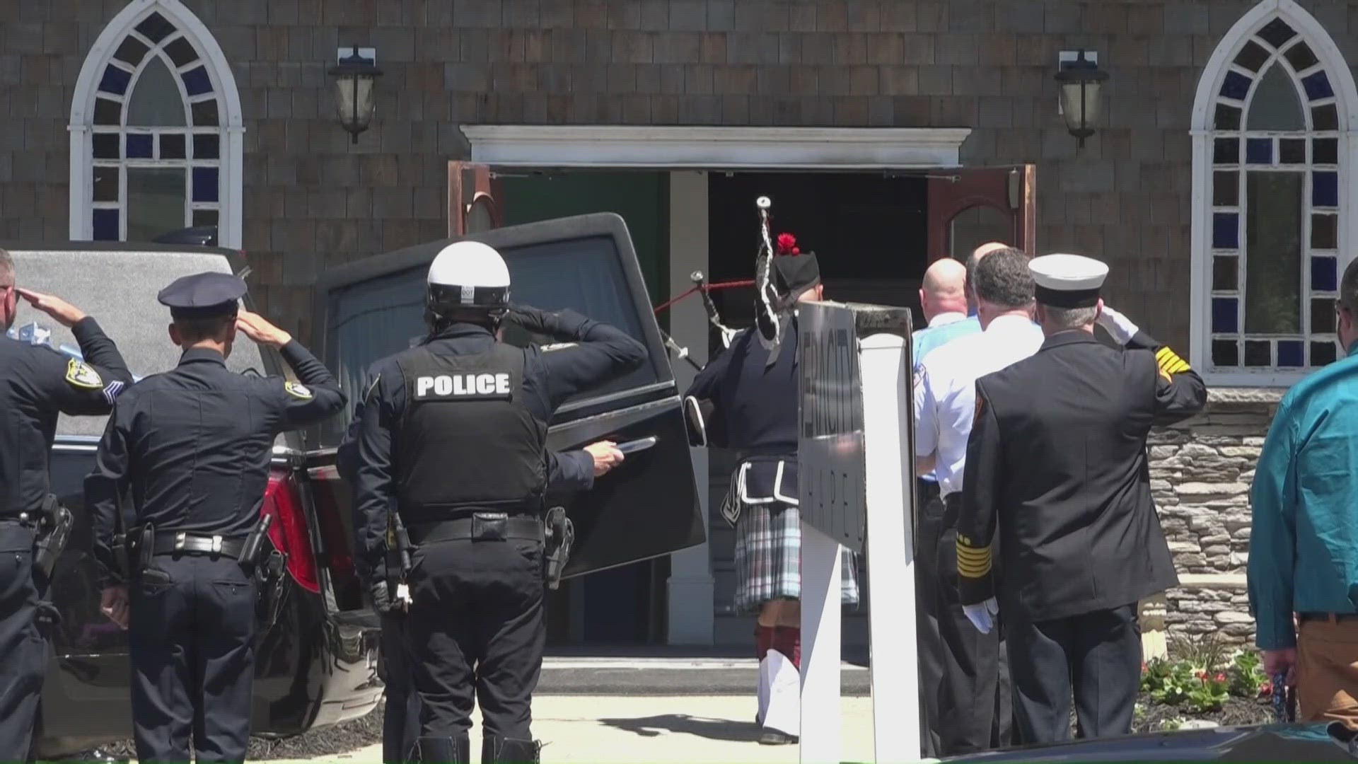Funeral of firefighter killed in Robbins Lumber mill explosion draws ...