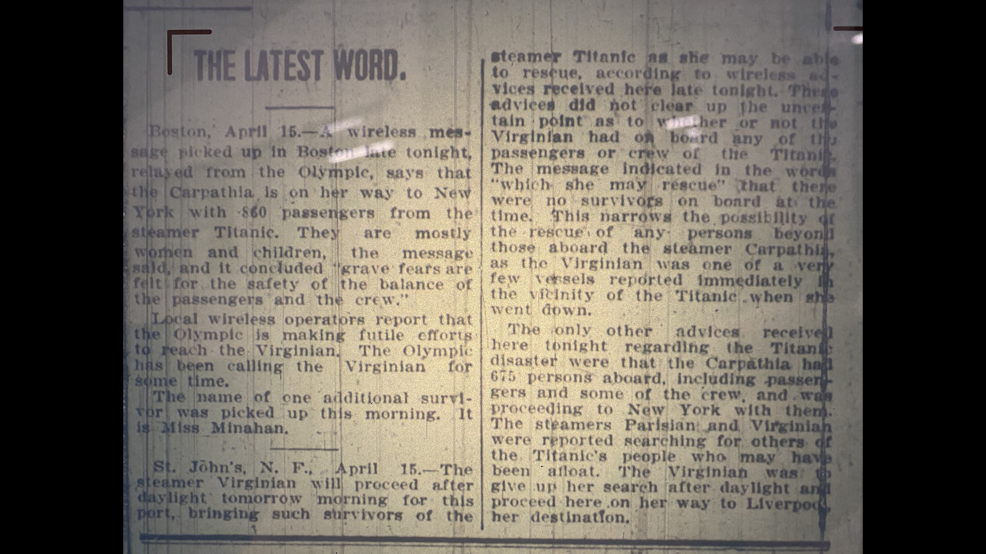 110 years later: Looking at the Titanic's impact on Maine ...