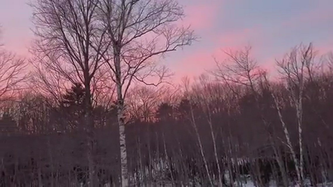 Sunset 5pm Feb 6 2023 | newscentermaine.com