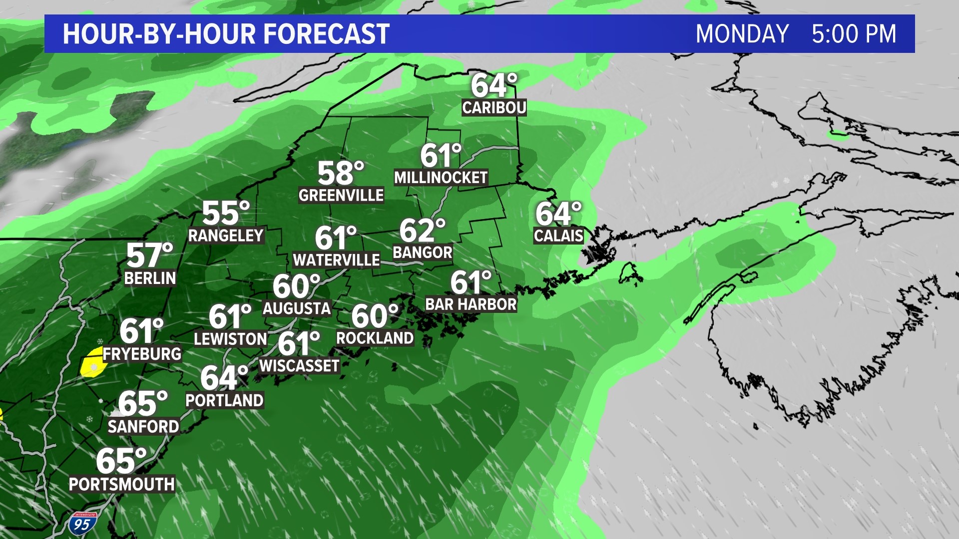 Maine weather forecast: Rain on Monday and Tuesday | newscentermaine.com