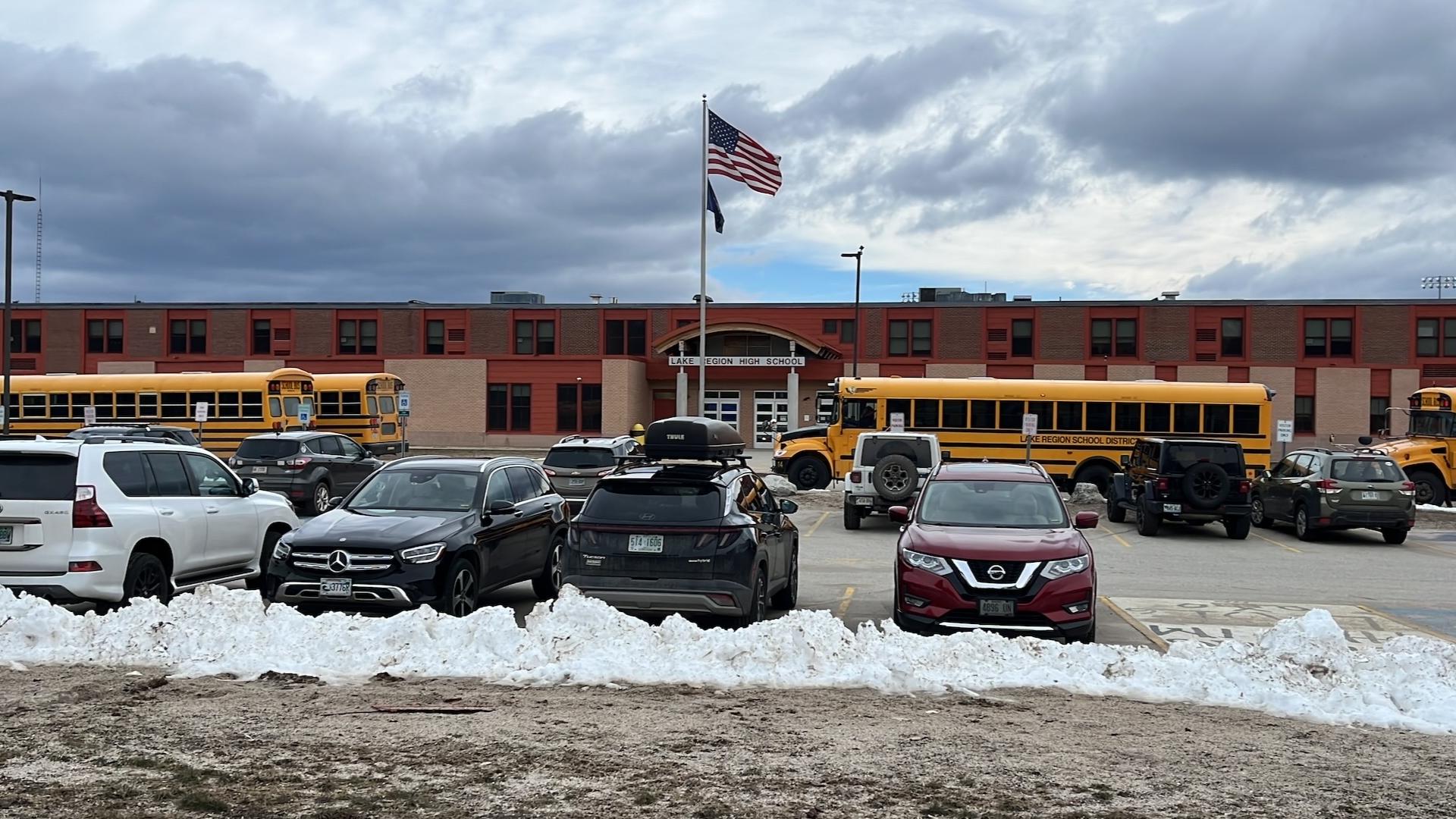 Lake Region High School lockdown lifted after false report of armed ...
